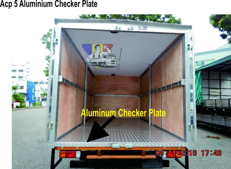 Aluminium Checker Plate - Kian Heng Truck Body Builder Pte Ltd